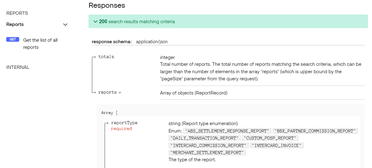 Description | Reporting API | Verifone Developer Portal Description | Reporting API | Verifone Developer Portal